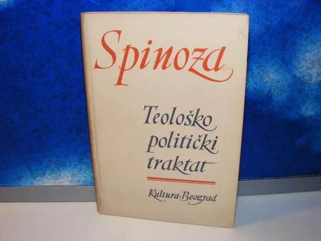 TEOLOŠKO POLITIČKI TRAKTAT Spinoza1957 kulturatvrd povez 20,3 cmstanje