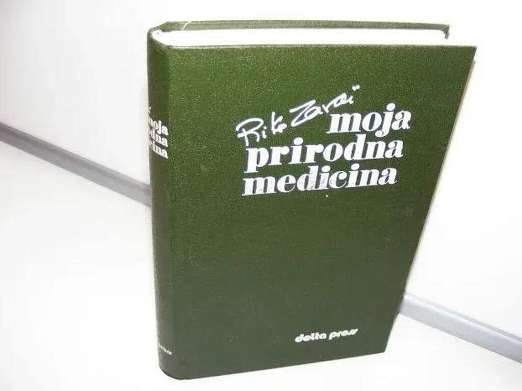 Rika Zarai Moja prirodna medicinaRika Zarai Delta press Beograd 1987
