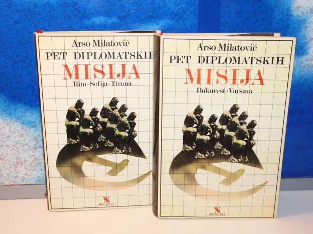 Pet diplomatskih misija bukurešt-varšava arso milatovićpet