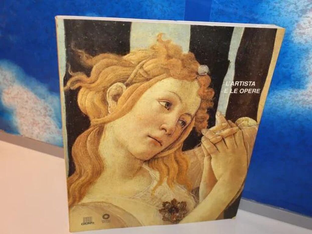Botticelli lartista e le operemek povez 26,5 cm žispisana posveta na