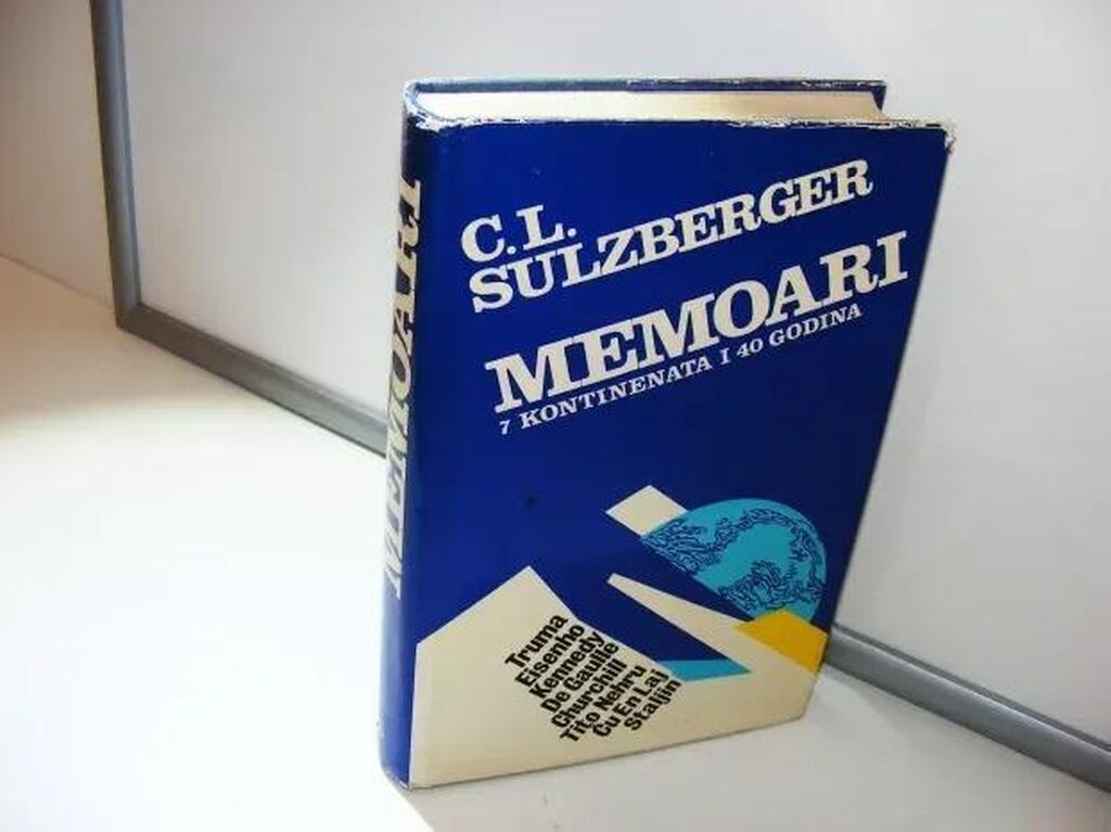 MEMOARI 7 kontinenata i 40 godina Sulzbergerizdavač: globusgodina