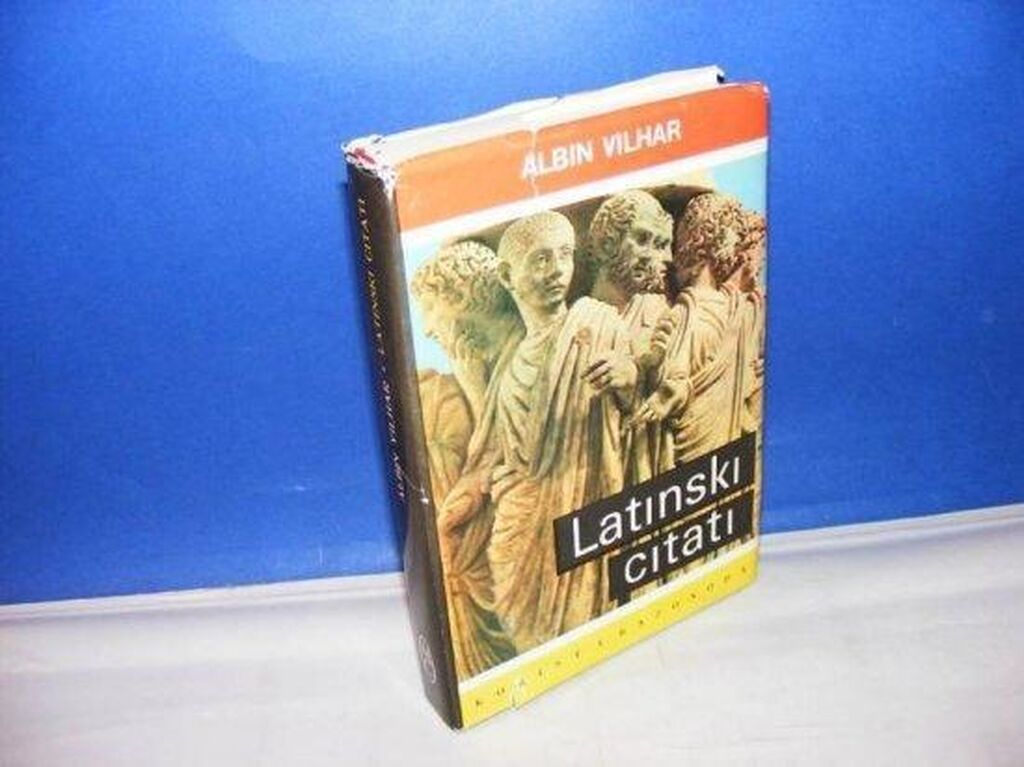 LATINSKI CITATI Albin Vilhar matica srpska 1980tvrd povez stanje vrlo