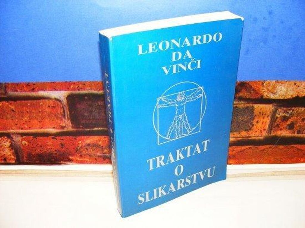Traktat o slikarstvu leonardo da vinči mek povez 1990 na predlistu