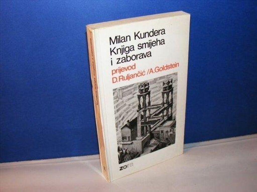 Knjiga smijeha i zaborava milan kundera gzh 1982 mek povez, strana 262