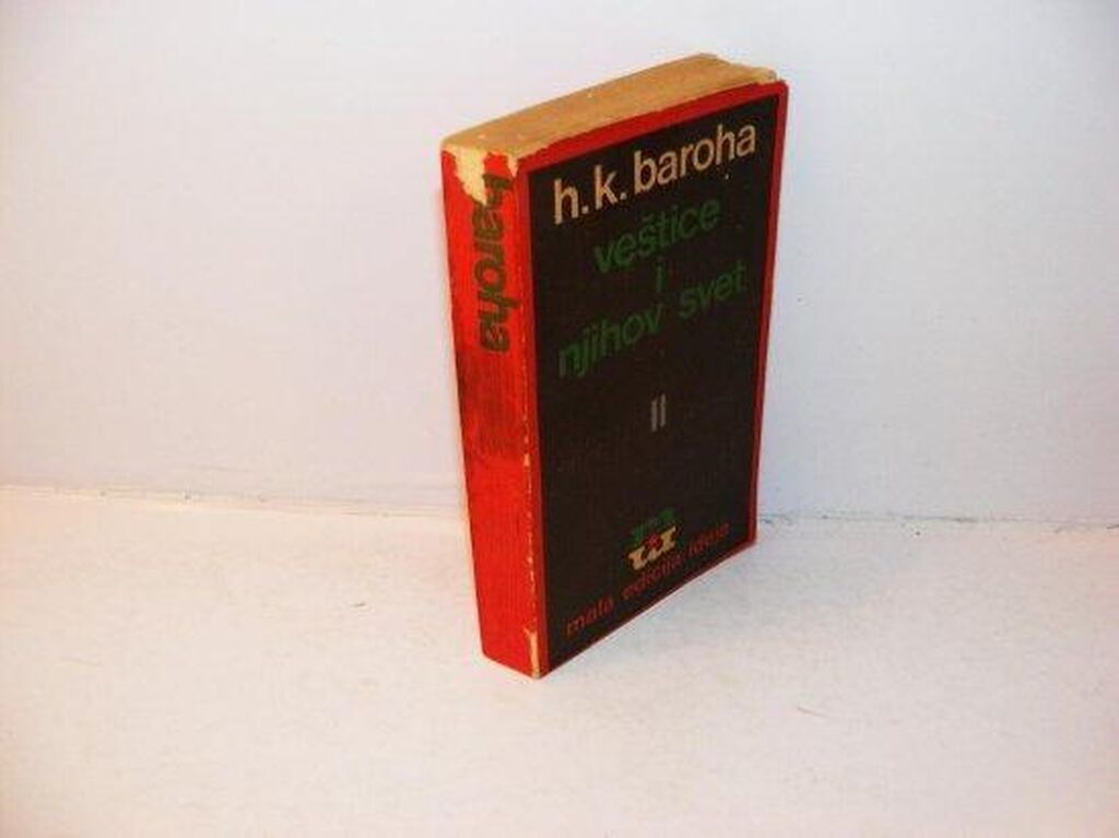 Veštice i njihov svet ii h. k. barohamek povez16,5 cmoštećen povezsa