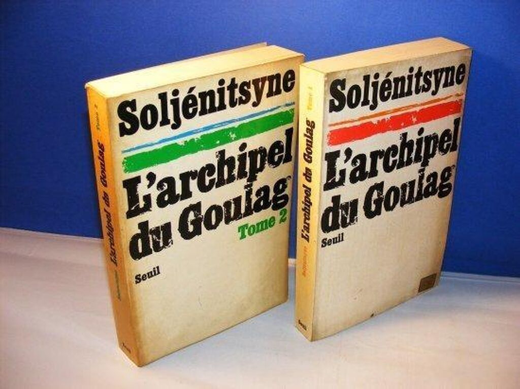 L`archipel du goulag, 6 alexandre soljenitsyne tome 1-2 editions du