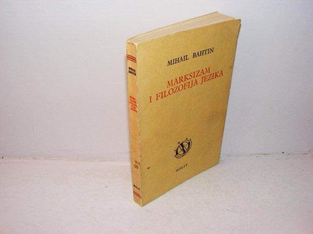 Marksizam i filozofija jezika mihail bahtin1980 nolitmek povezstanje