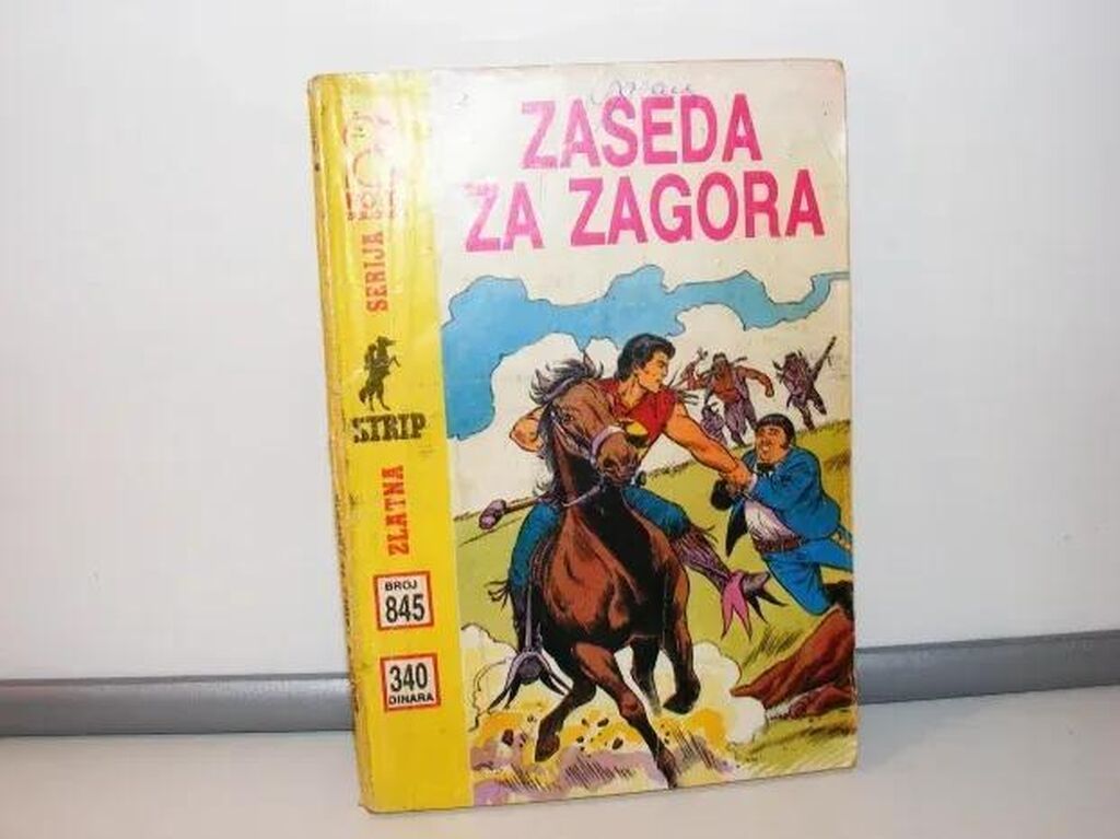 Zaseda za Zagora Zlatna serija broj 845Dnevnik Novi Sad, 1987strana