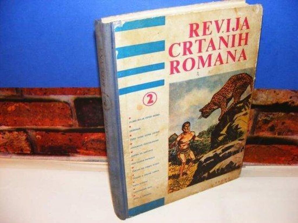 Revija crtanih romana 2 1963 godina Strip revija-ukoričeni komplet iz