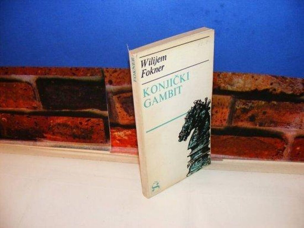KONJIČKI GAMBIT Fokner 1967 mek povez, ilustrovano. stanje vrlo dobro