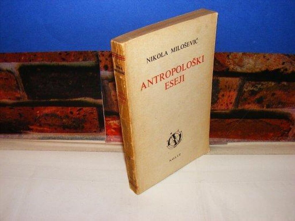 Antropološki eseji nikola milošević 1964 nolit prva dva predlsita