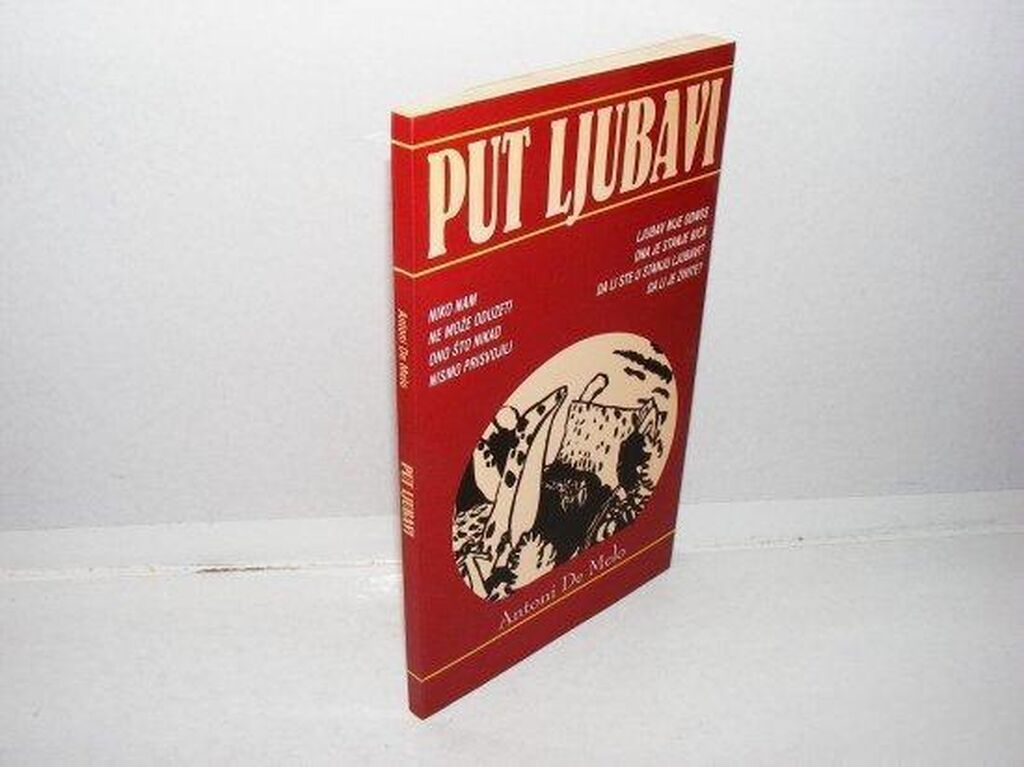 Put ljubavi antoni de melo 1997 lom ispisana posveta (drugih