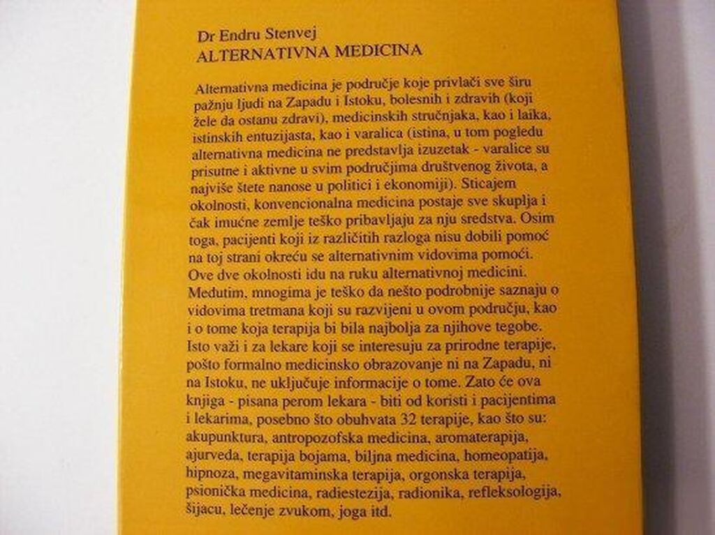 Dr Endru StenvejAlternativna medicina - vodič u prirodne