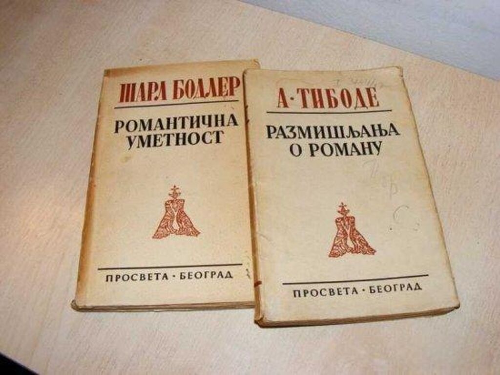 A. Tibode Šarl Bodler dve knjige: -Šarl Bodler, Romantična umetnost