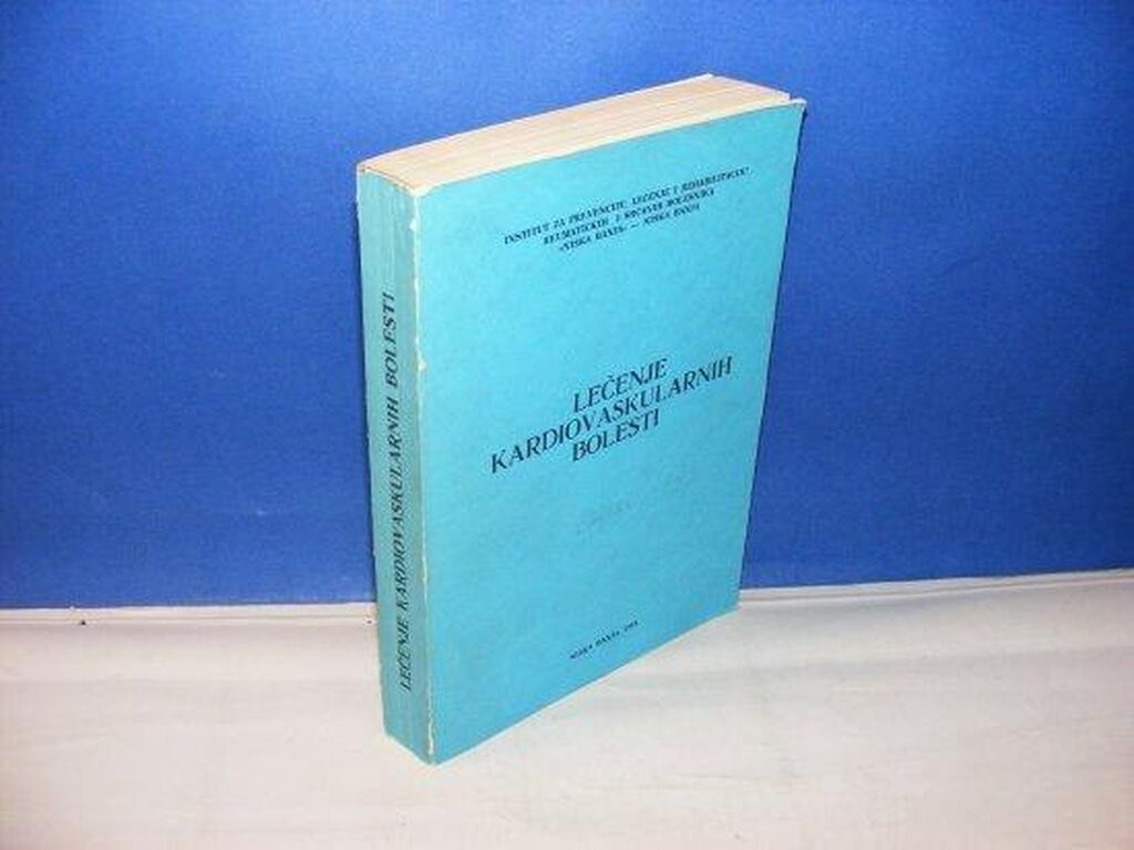 LEČENJE KARDIOVASKULARNIH BOLESTI NIŠKA BANJA 1985mek povez, strana