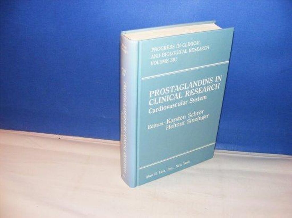 Prostaglandins in clinical research, cardiovascular system