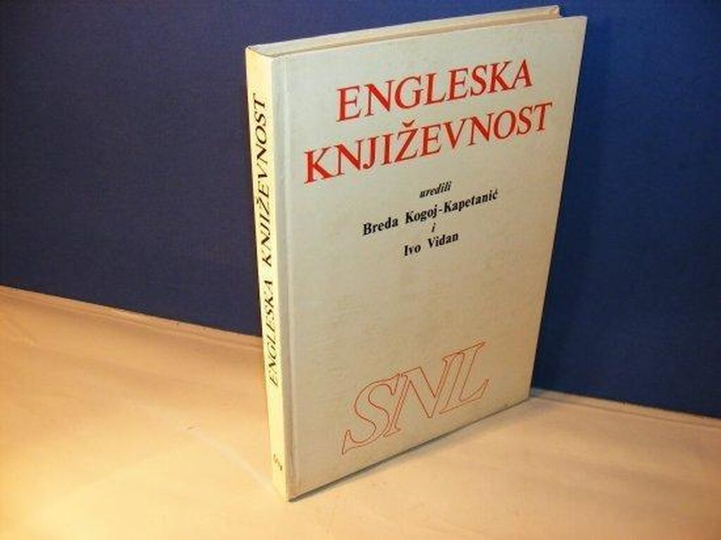 Engleska književnost breda kogoj kapetanić, ivo vidan snl zagreb 1986