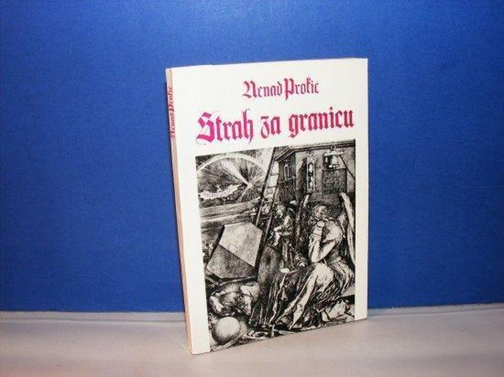 Strah za granicu nenad prokić beograd 1987 mek povez, strana 95 stanje