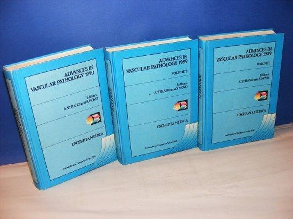 -Advances in Vascular Pathology 1989 volume 1-2, -Advances in Vascular