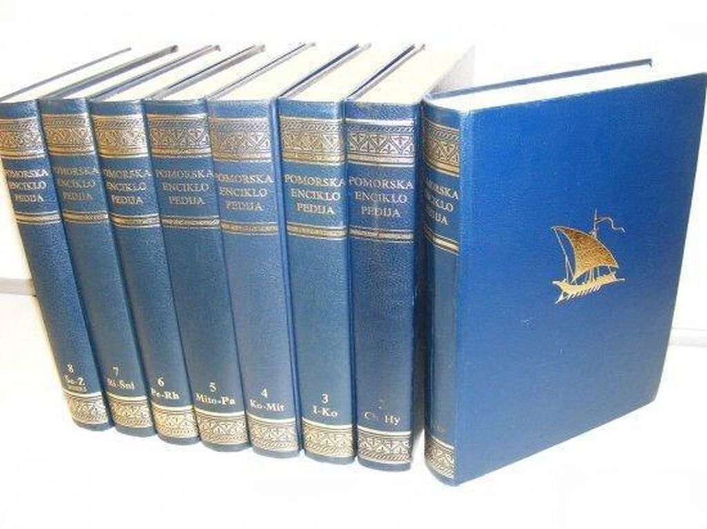 Pomorska enciklopedija 1-8 komplet1) a-cez, zagreb, 1972, strana 7022)