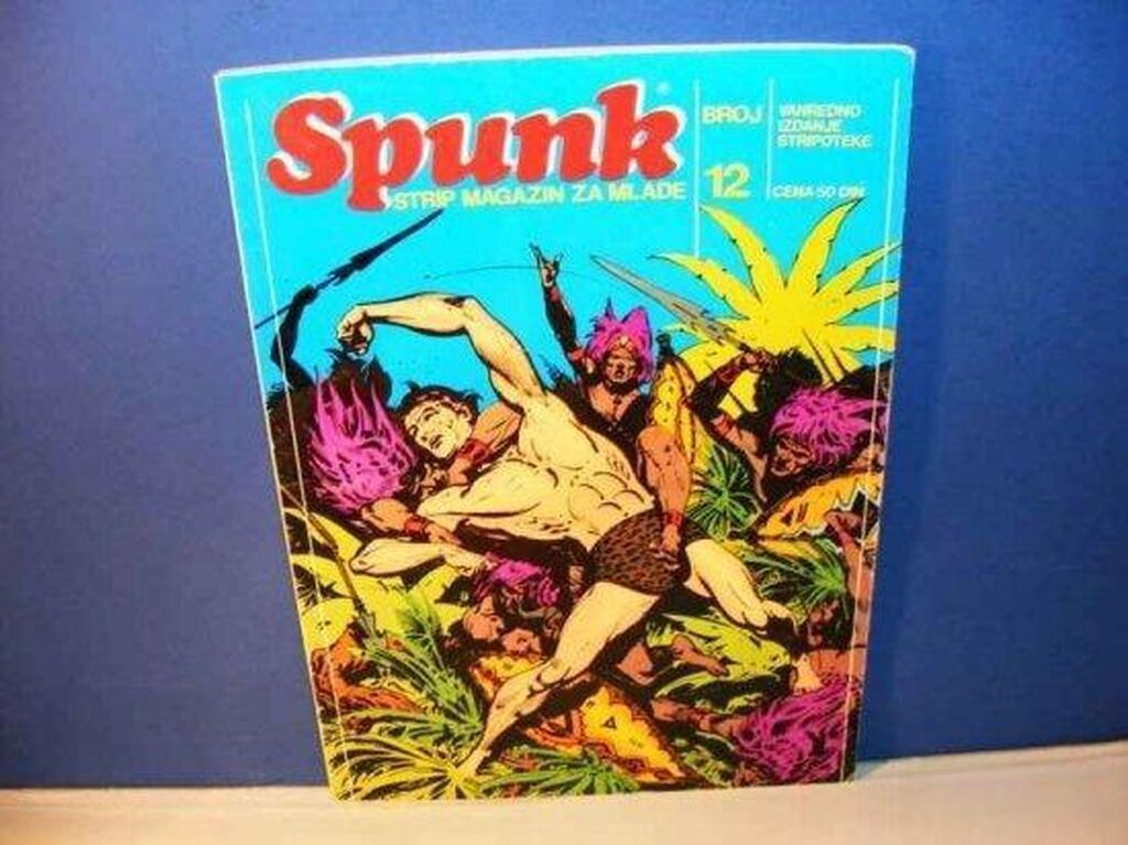 SPUNK 12 strip magazin za mladestanje vrlo dobro, bez oštećenja