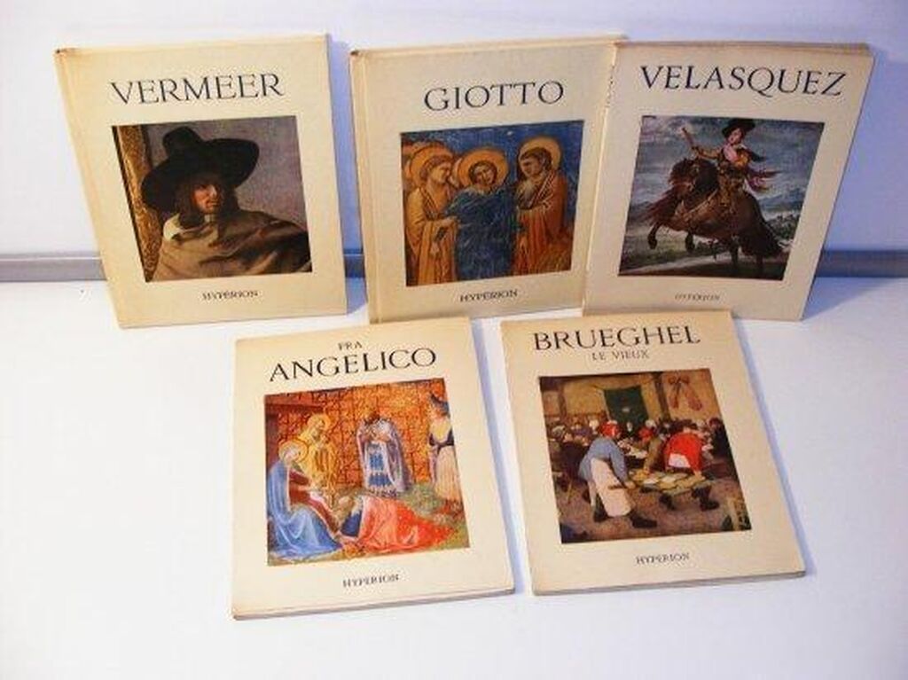 Les Miniatures Hyperion 5 monografija-GIOTTO, tvrd povez-VERMEERm tvrd