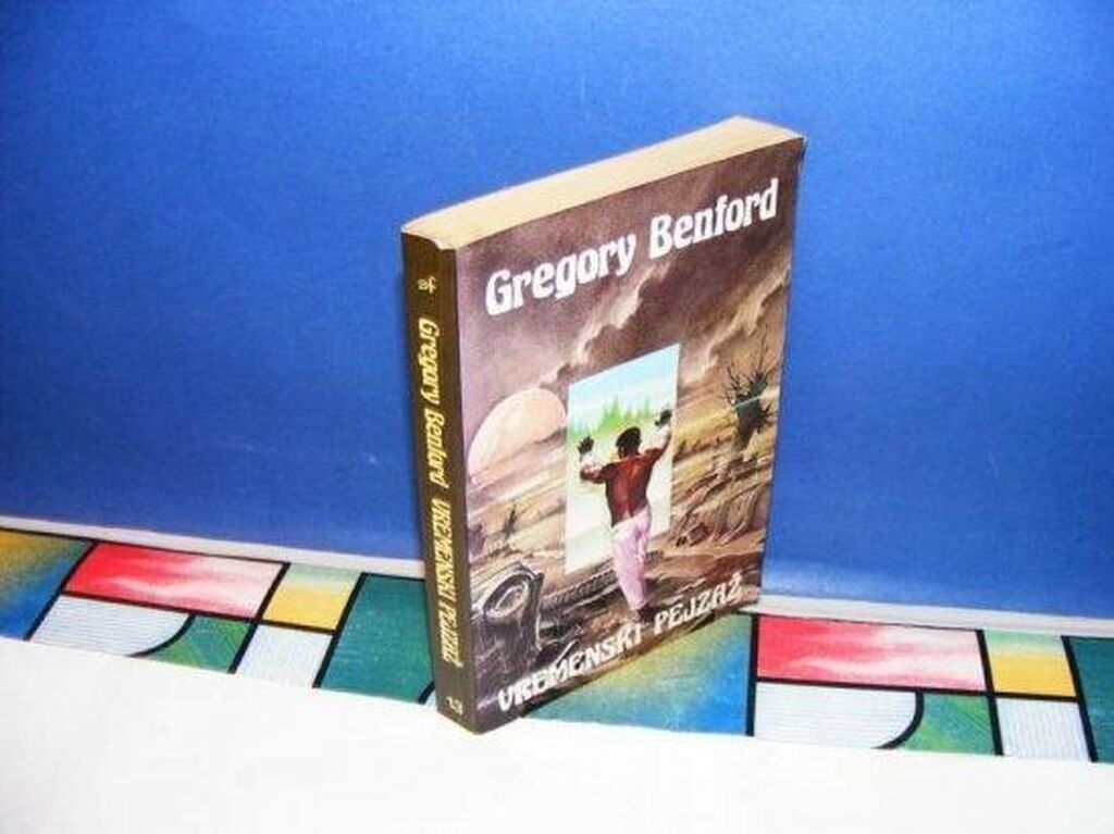 VREMENSI PEJZAŽ Gregory Benford science fiction, 1988mek povez stanje