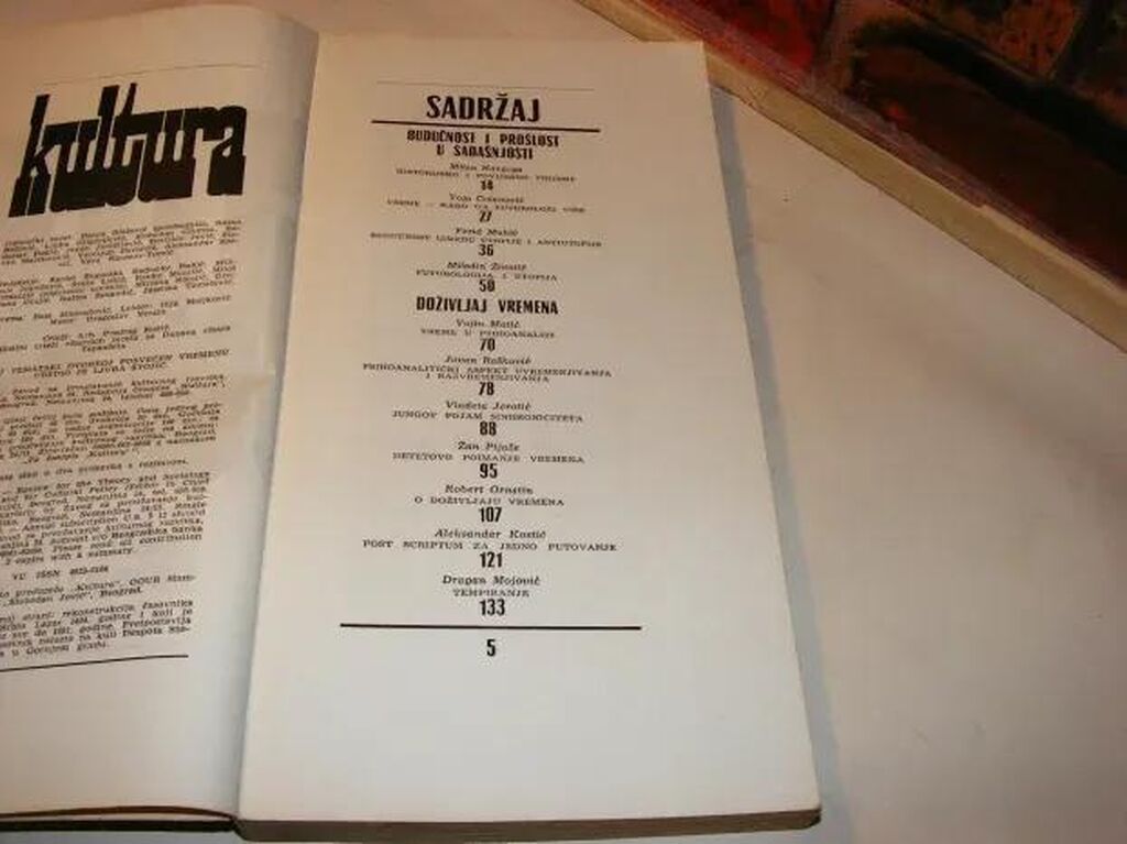Kultura 36/37 časopis za teoriju i sociologiju 1977tematski broj