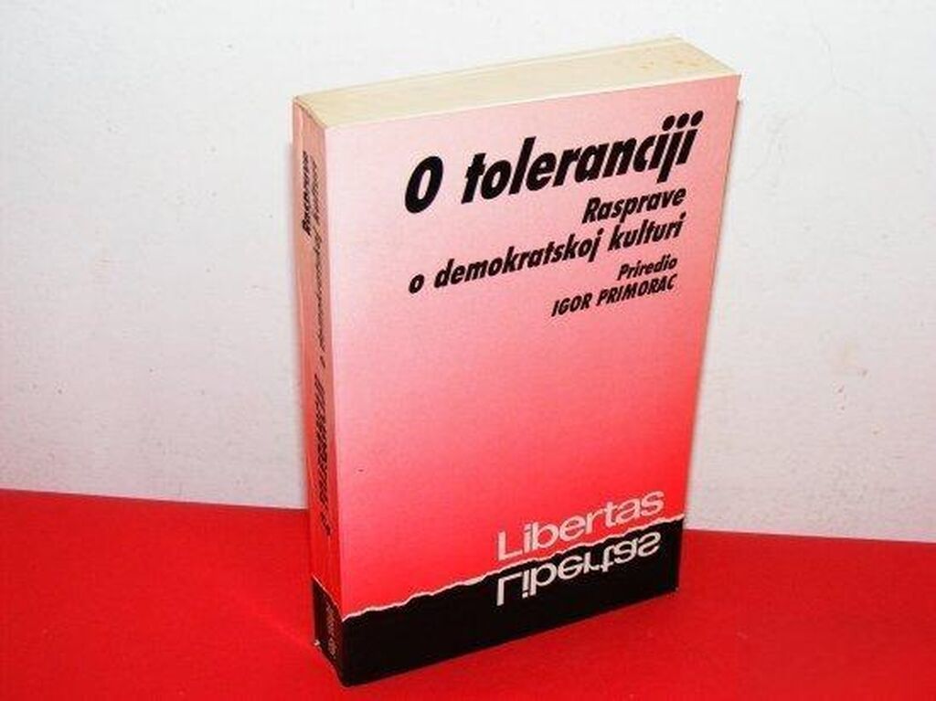 O toleranciji Rasprave o demokratskoj kulturiBeograd 1989, str. 454