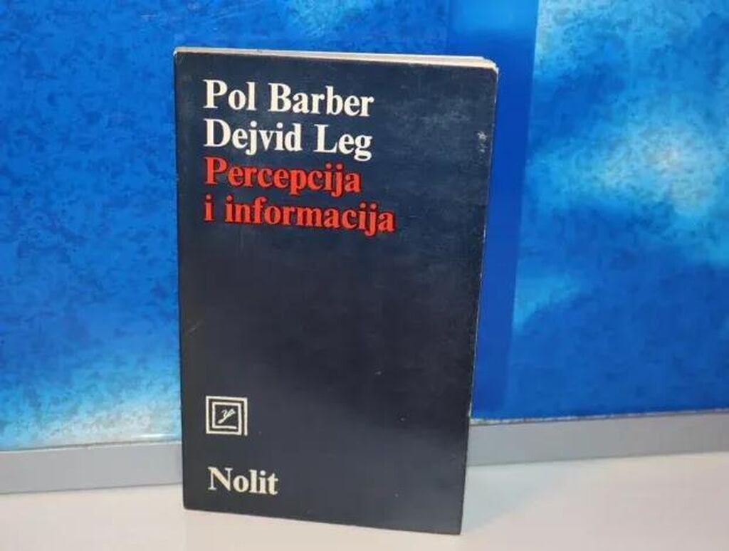 Percepcija i informacija pol barber dejvid leg1979 nolitmek povez 18