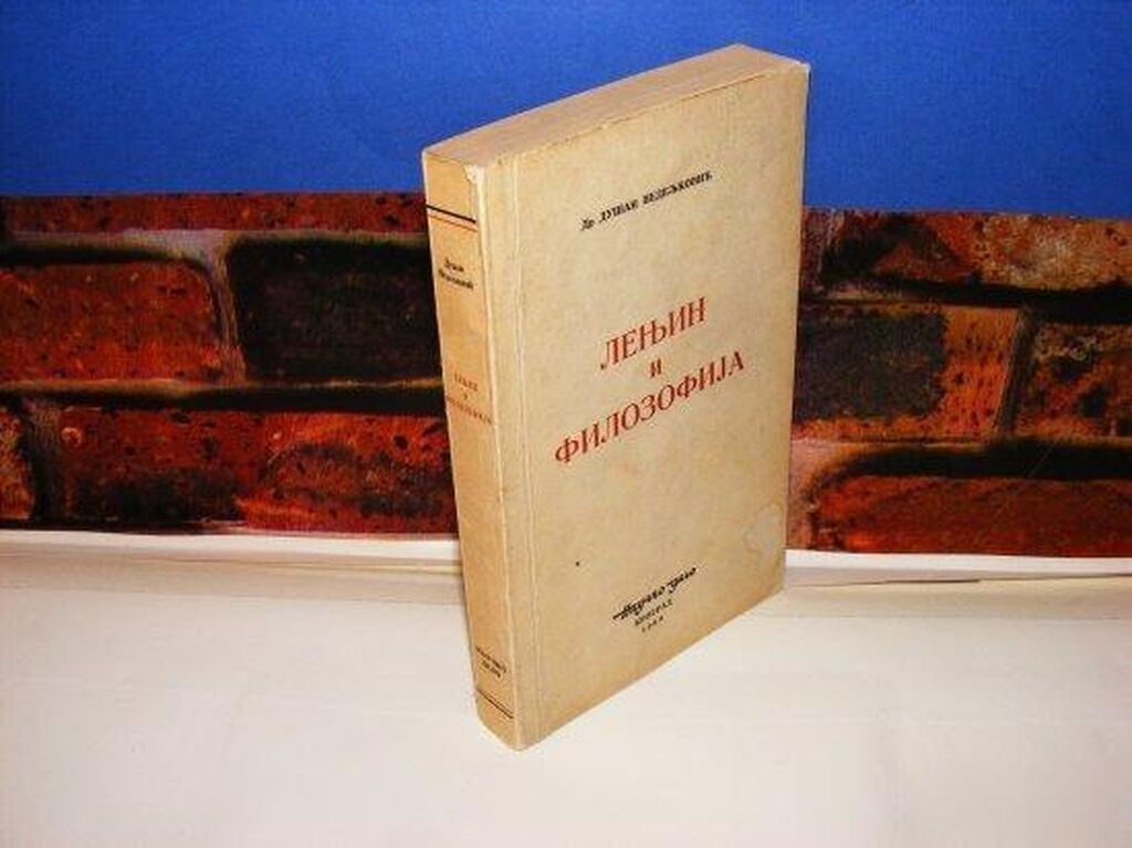 Lenjin i filozofija dušan nedeljkovic beograd 1969 mek povez stanje