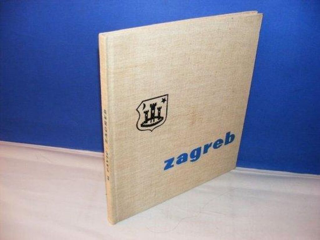 ZAGREB MILAN PAVIĆ FOTOMONOGRAFIJA 1959 tvrd povez, veliki format