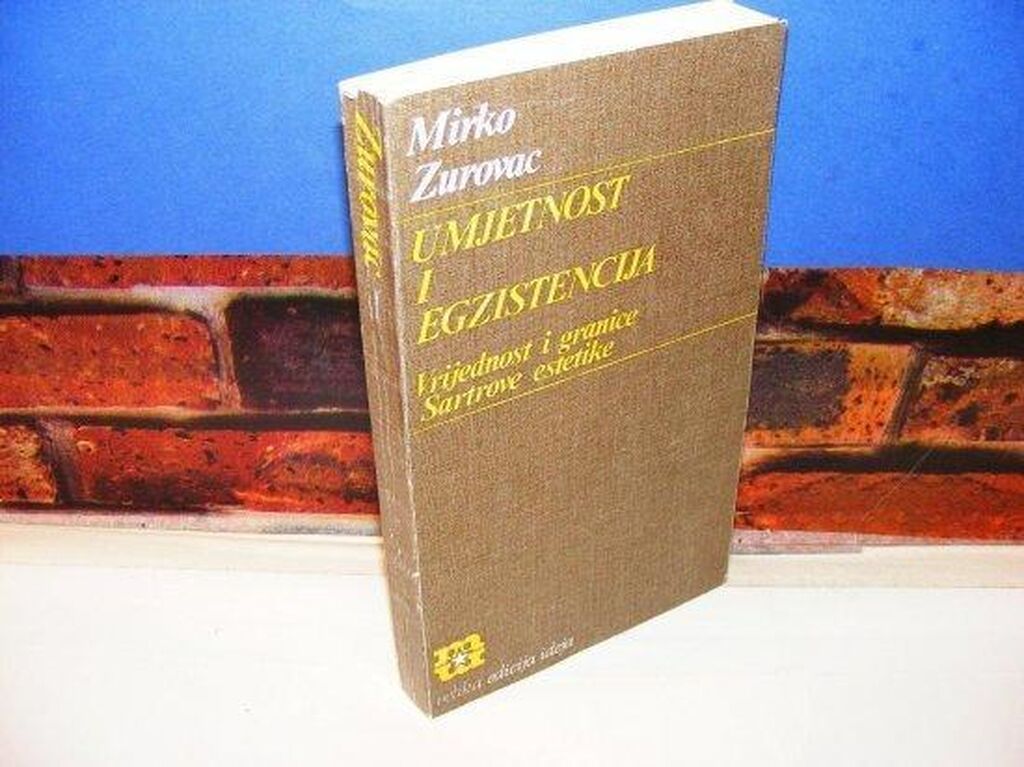 Umjetnost i egzistencija mirko zurovac 24 cm mek povez 1978