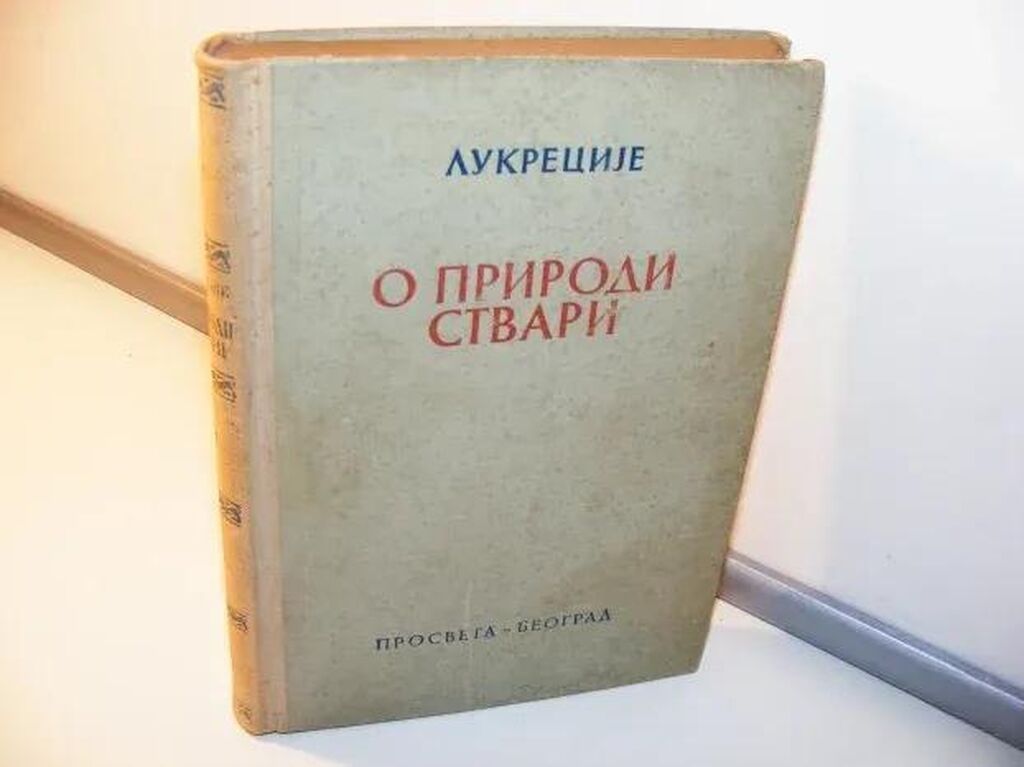 O prirodi stvari LukrecijeProsveta Beograd, 1951tvrd povez, 20 cm