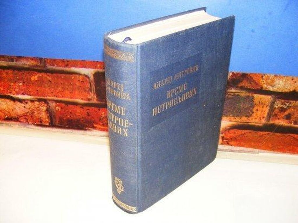 Vreme netrpeljivih andrej mitrović 1974 tvrd povez 23 cm ispisan