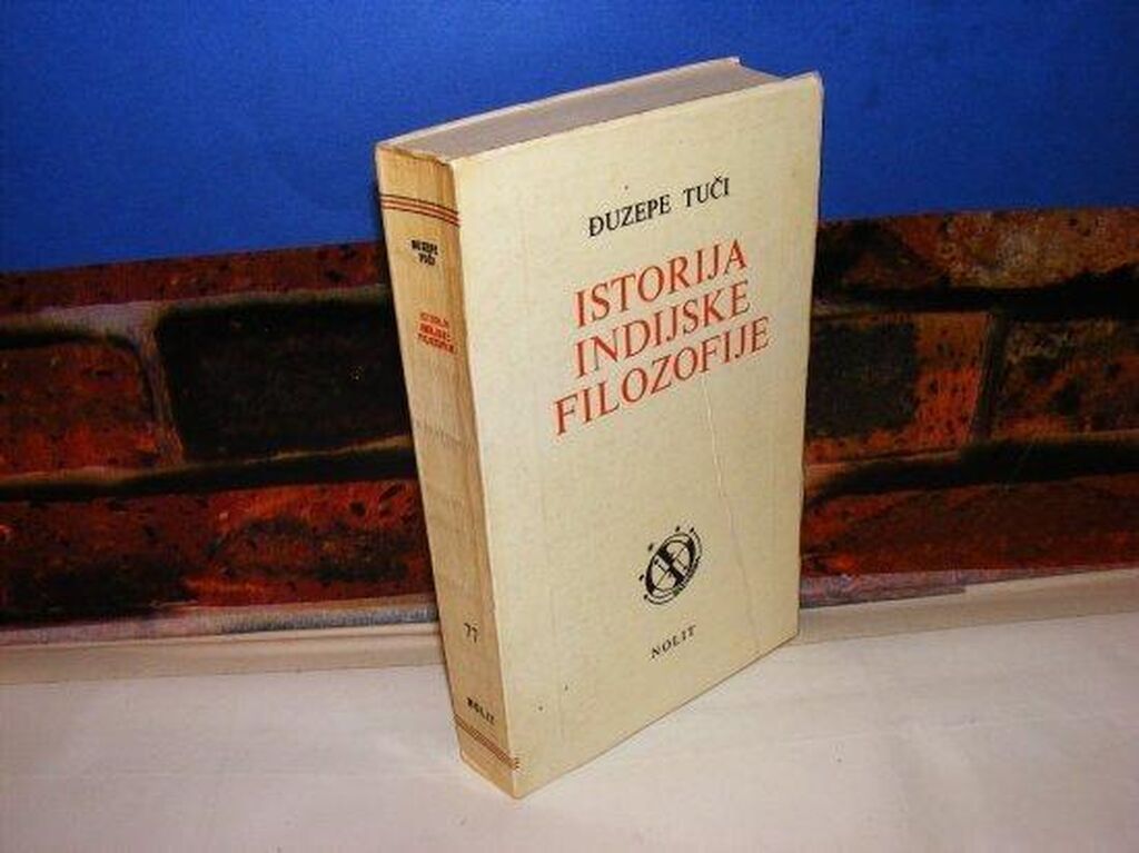 Istorija indijske filozofije đuzepe tuči nolit 1982 stanje vrlo dobro