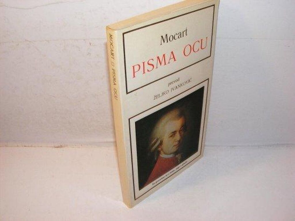 Mocart pisma ocunovi glas banja luka 1991. mek povez 24 cmstanje vrlo