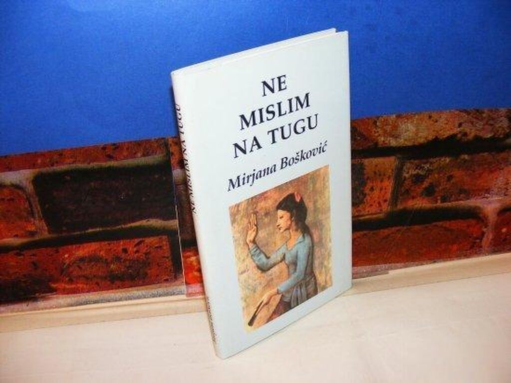 Ne mislim na tugu mirjana bošković 2003 tvrd povez na predlistu