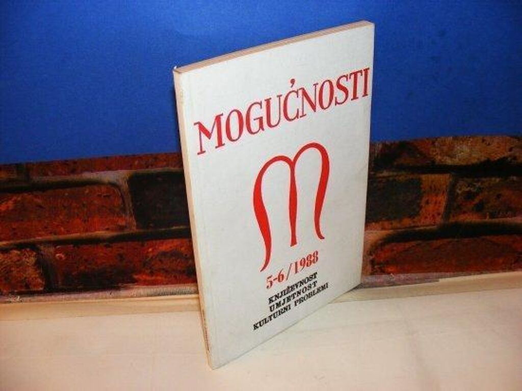 Mogućnosti 5-6 / 1988 književnost umjetnost kulturni problemi1988 mek