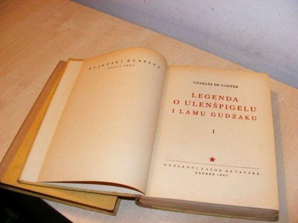 Charles de Coster LEGENDA O ULENŠPIGELU I LAMU GUDZAKU 1-2 Svjetski