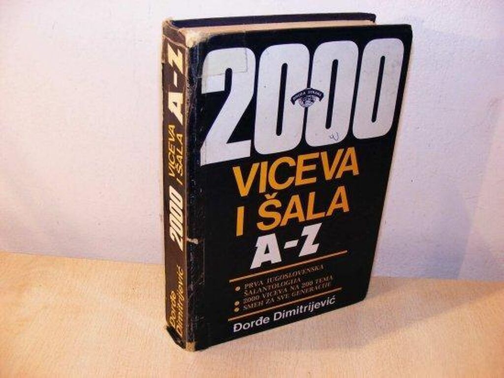 2000 viceva i sala A-Z - Dj. Dimitrijević Izdavac : Druga strana