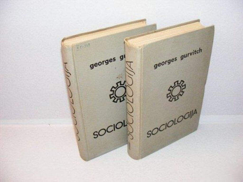 Žorž Gurvič - SOCIOLOGIJA 1-2 (1966) Sociologija. Sv. 1 / redaktor