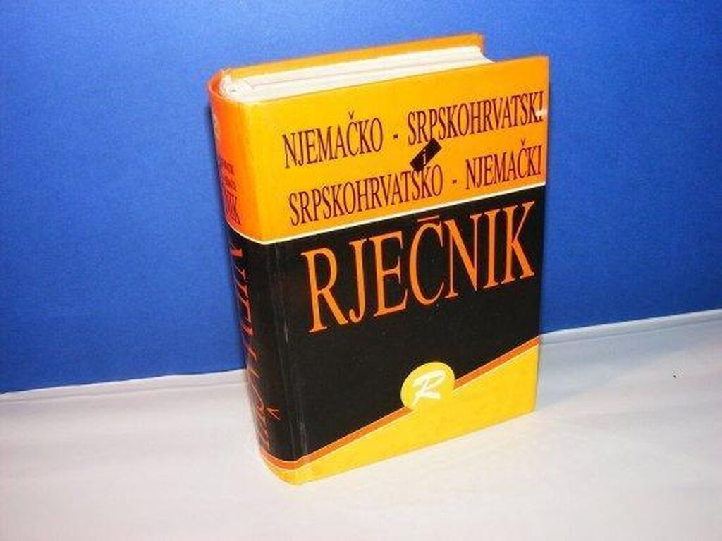 Nemačko srpskohrvatski i srpskohrvatsko nemački rječnik rečnik