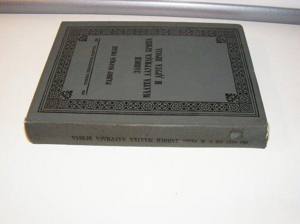 Zapisi maltea lauridsa brigea i druga proza rajner marija rilke1987
