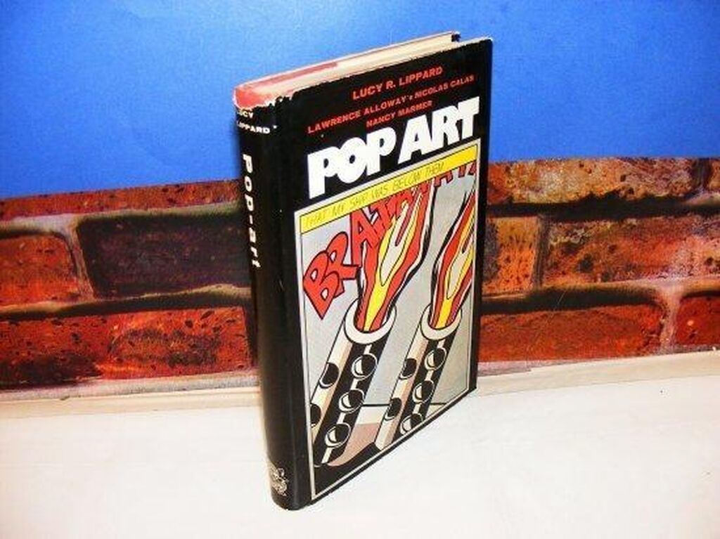 POP ART Lippard 1967tvrd povez 21,5 cm stanje vrlo dobro, neznatno