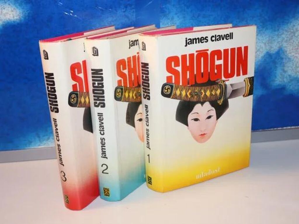 Shogun 1-3 James Clavell, istorijski roman iz srednjevekovnog