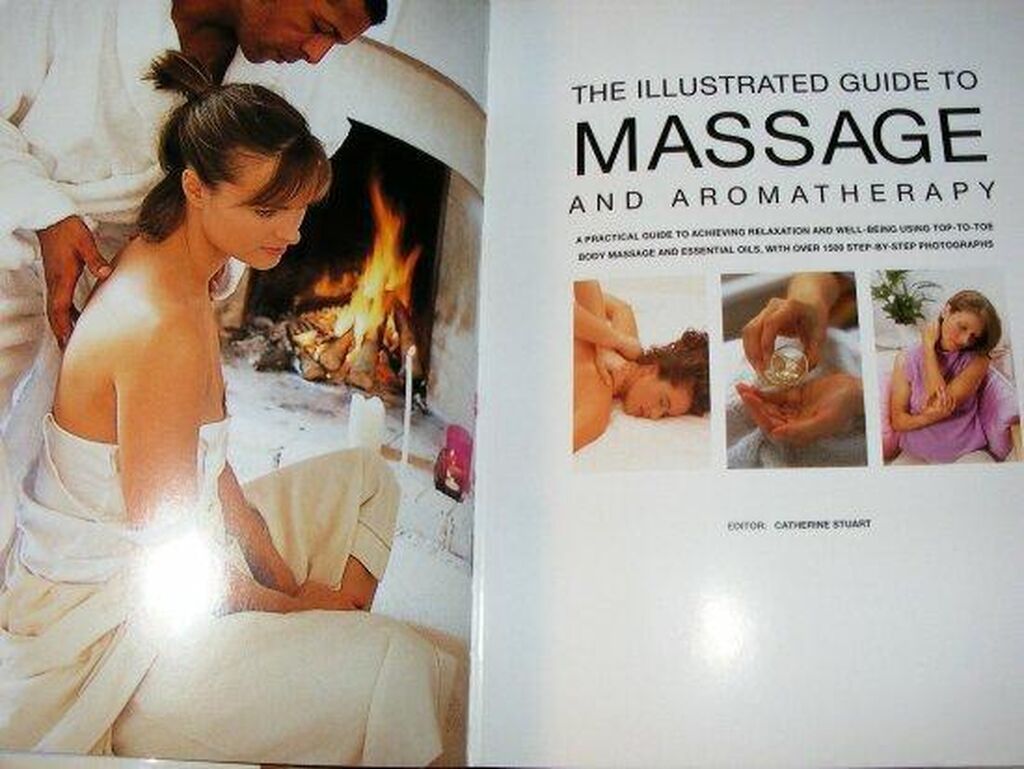 The illustrated guide to massage and aromatherapy 2005/06 tvrd povez