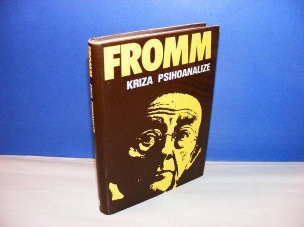 Erich Fromm, Kriza psihoanalize Zagreb 1989, latinica Tvrd povez sa