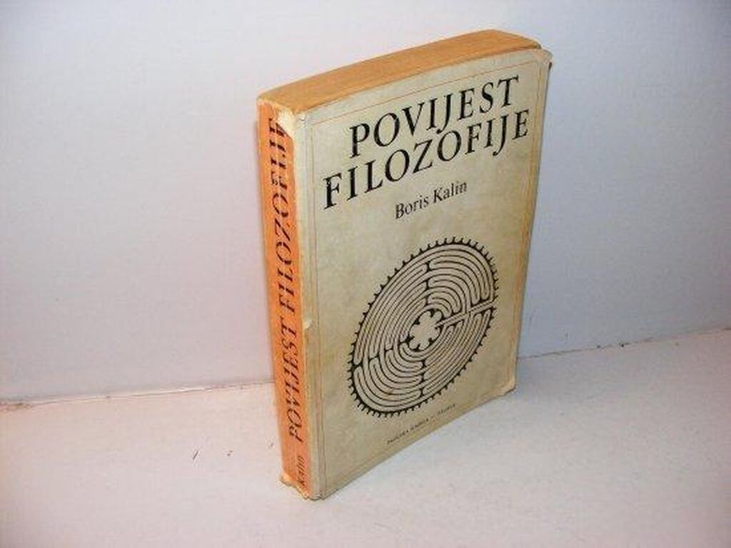 POVIJEST FILOZOFIJE Boris Kalin školska knjiga zagreb 1982mek povez