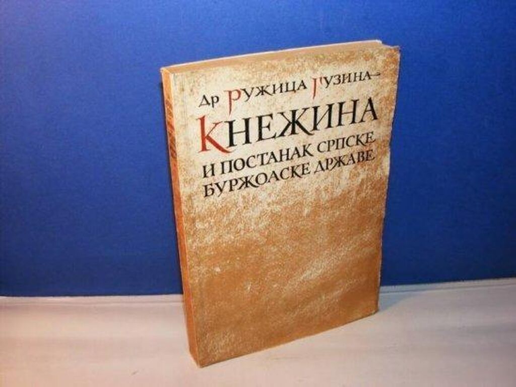 KNEŽINA I POSTANAK SRPSKE BURŽOASKE DRŽAVE DR RUŽICA GUZINA kultura